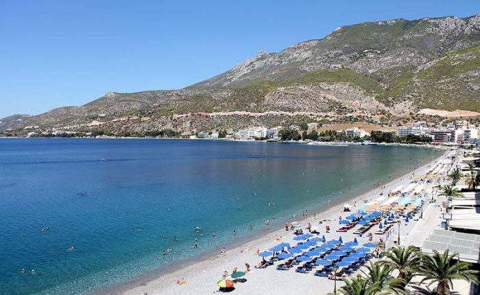 Loutraki Beach | Enjoy Corinthia | Loutraki Beaches